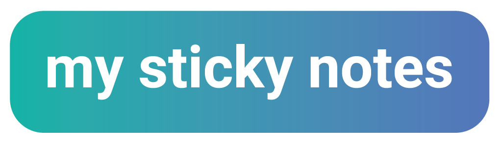 Login | my sticky notes